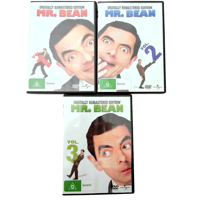 MR. BEAN DVD Vol 1 2 3 (Digitally Remastered Edition 2010 Rowan ...