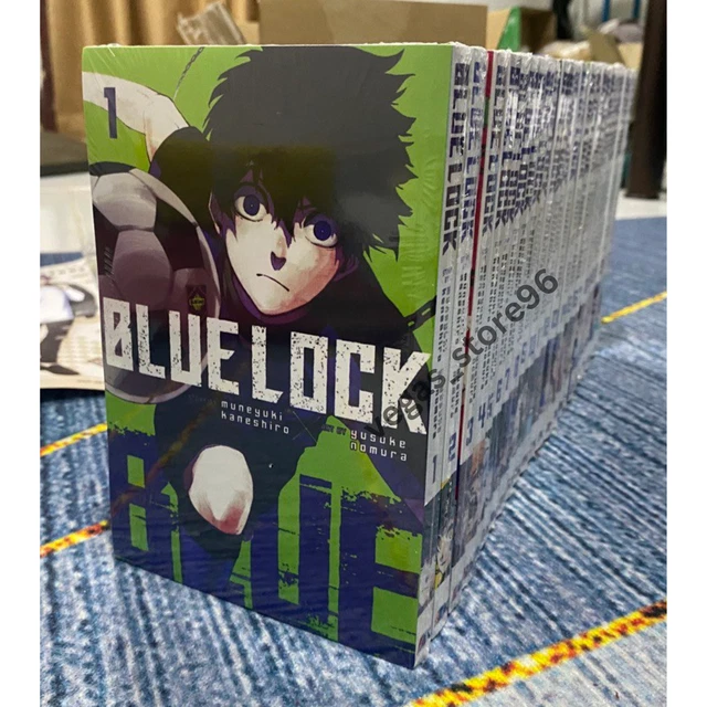 BLUE LOCK MANGA Comic English Version Book Vol 1-24 By Yusuke Nomura ...