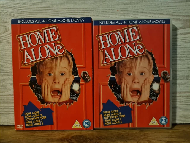 HOME ALONE COLLECTION 1-4 BOXSET (DVD, 1990) {Christmas Movies} [Region ...