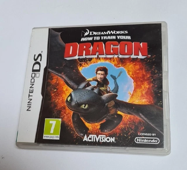 HOW TO TRAIN Your Dragon - Nintendo DS games cart & case - 2DS / 3DS ...