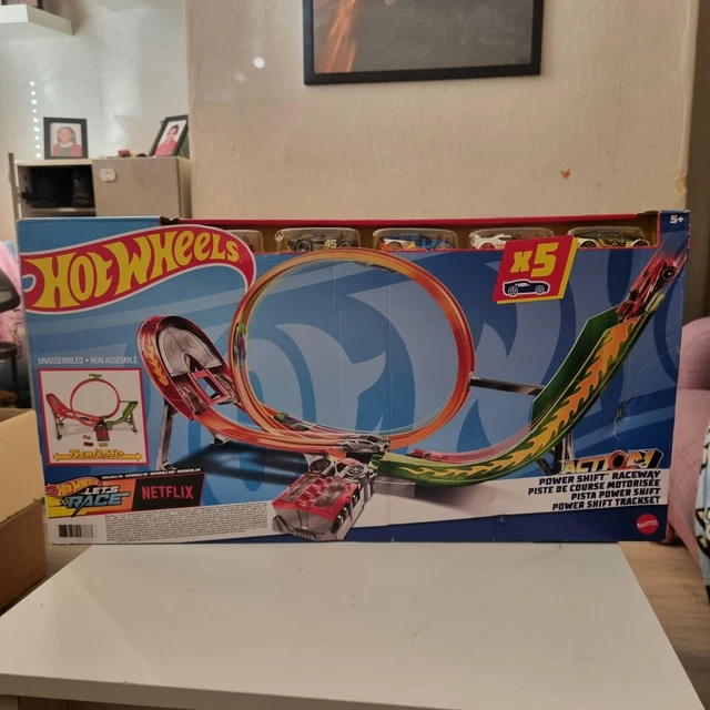 HOT WHEELS ACTION Power Shift Raceway Track Set Kids Toy New £25.00 ...