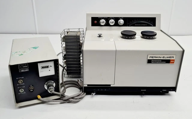 PERKIN-ELMER 203 FLUORESCENCE Spectrometer Lab £365.00 - PicClick UK