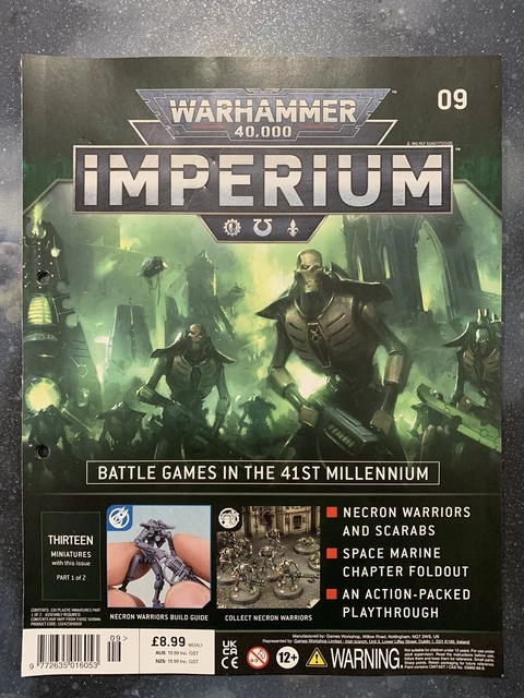 WARHAMMER 40K IMPERIUM Magazine Issue 9 Magazine Only New Free P&P £4. ...