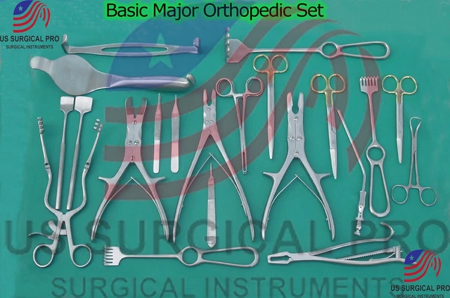 BASIC MAJOR ORTHOPEDIC Set Surgical Instruments $436.29 - PicClick