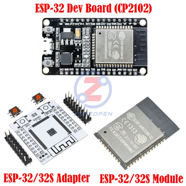 Esp Wroom 32 Esp32s Esp8266 Wifi Wlan Ble Bluetooth Board Module Adapter £3 82 Picclick Uk
