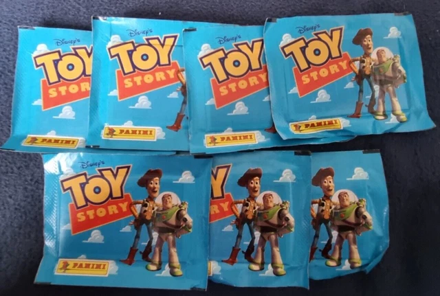 DISNEY-PIXAR TOY STORY Movie Unopened Sealed Sticker Packet x 7 £10.00 ...