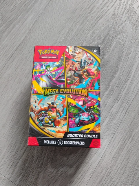 POKÉMON TCG MEGA Evolution Booster Bundle 6 Packs Sealed £42.29 ...