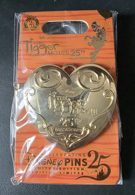 DISNEY TIGGER MOVIE 25th Anniversary Limited Edition Locket Pin LE1000 ...