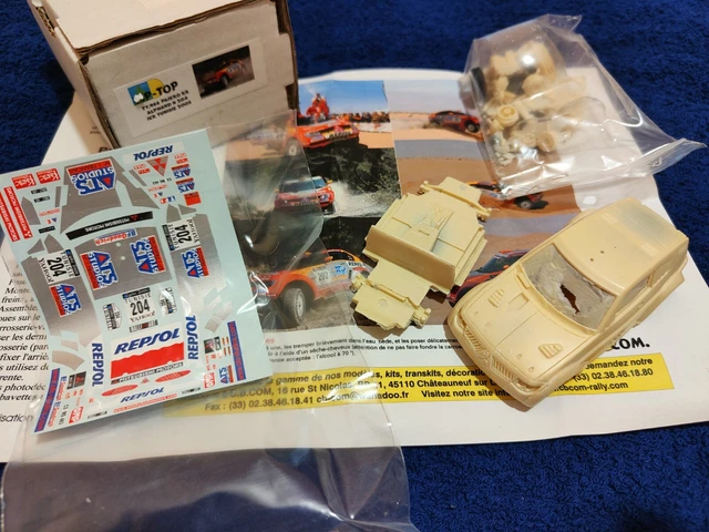 .KIT PAJERO RR Repsol #204 Alphand Rallye Tunisie 2005 - Tip Top Models ...