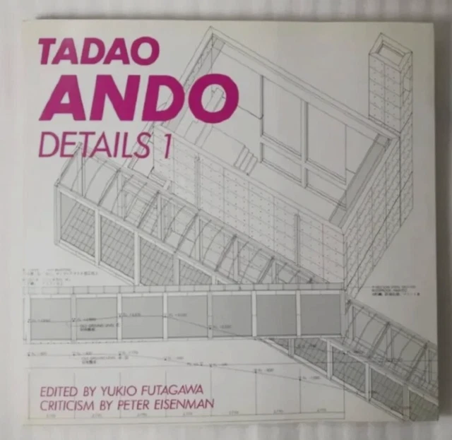 TADAO ANDO ARCHITECTURE Collection Book TADAO ANDO DETTAGLI 1991 ...