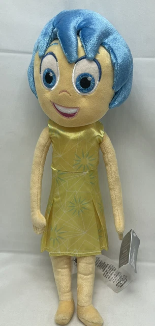 DISNEY PIXAR JOY Plush Inside Out Doll 14'' Disney Store Stuffed Toy £ ...
