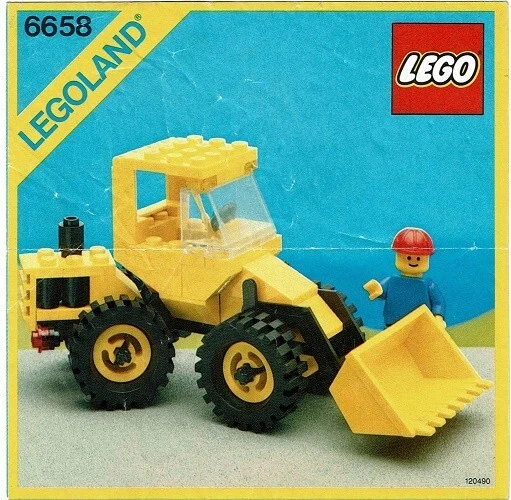 LEGO 6658 LEGOLAND Bauanleitung 1986, ungelocht EUR 1,95 - PicClick DE