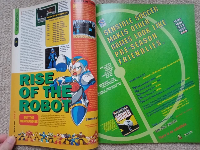 SUPER PLAY, ISSUE 17 March 1994 (Mega Man X) £11.87 - PicClick UK