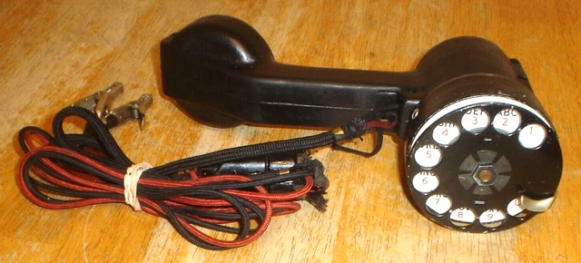 VINTAGE BELL SYSTEM Western Electric Lineman's Rotary Dial Test Set ...
