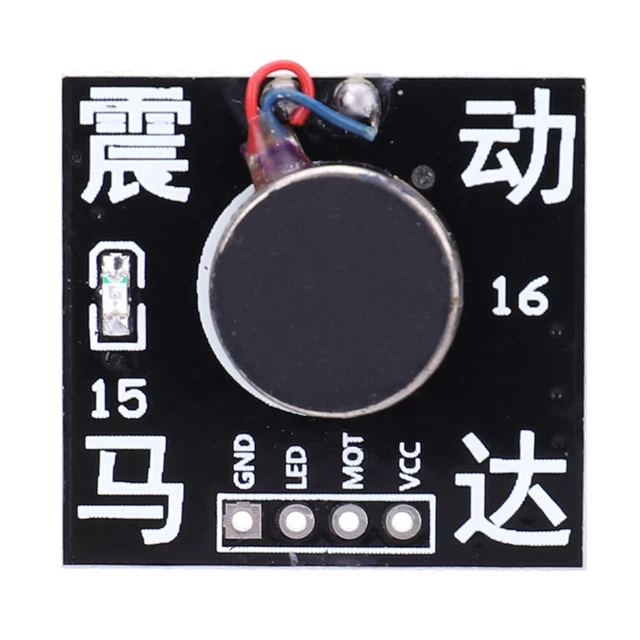 VIBRATION MOTOR MODULE 5V Vibrating Reminder Board High & Low Level for ...