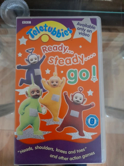 TELETUBBIES VHS BUNDLE - Bedtime, Dance, Snow, Ready Steady Go (One Is ...