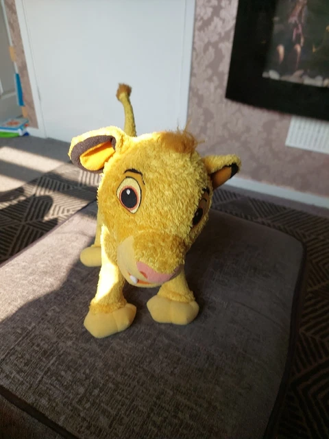 DISNEY THE LION King My Singing Simba Interactive Toy Talking Singing ...
