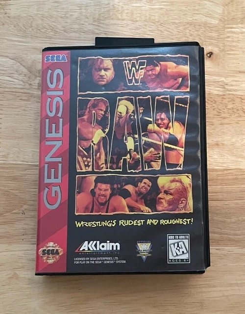 WWF RAW (SEGA Genesis, 1994) EUR 21,69 - PicClick FR