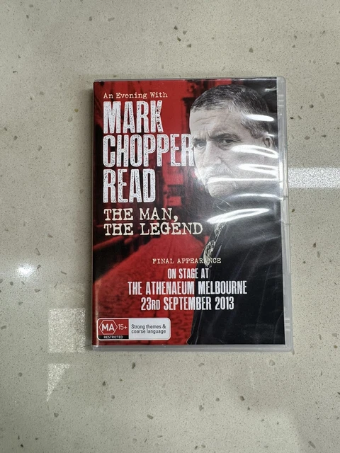 AN EVENING WITH Mark Chopper Read - The Man, The Legend DVD (dvd 3) $14 ...