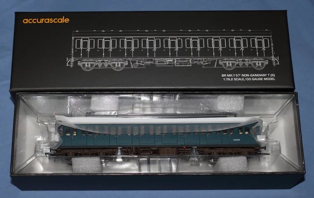 ACCURASCALE ACC2364 BR Mk1 S 57' Non Gangway Coach E46108 Era 7 OO ...
