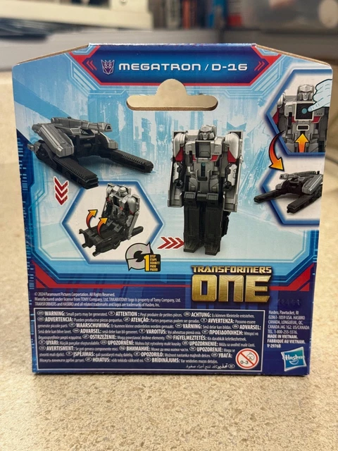 TRANSFORMERS ONE MEGATRON D-16 Cog Changer Modellino 4" 2 in 1 Nuovo ...