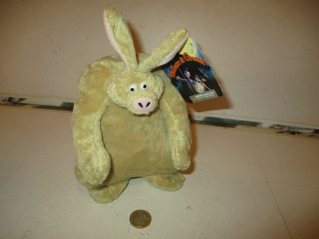 WALLACE AND GROMIT Rare WERERABBIT Curse of the Were Rabbit 8" Plush ...