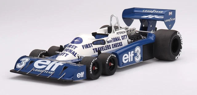 TRUE SCALE 1:12 TYRRELL P34 #3 RONNIE PETERSON MONACO GRAND PRIX 1977 £416.00 - PicClick UK