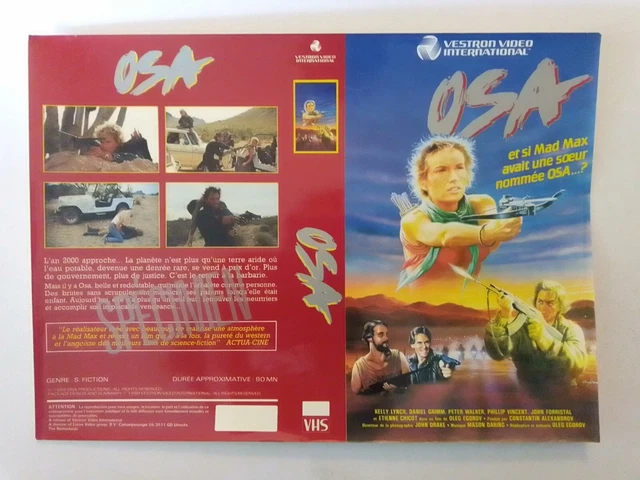 JAQUETTE VHS (SEUL) Vestron Osa EUR 4,00 - PicClick FR