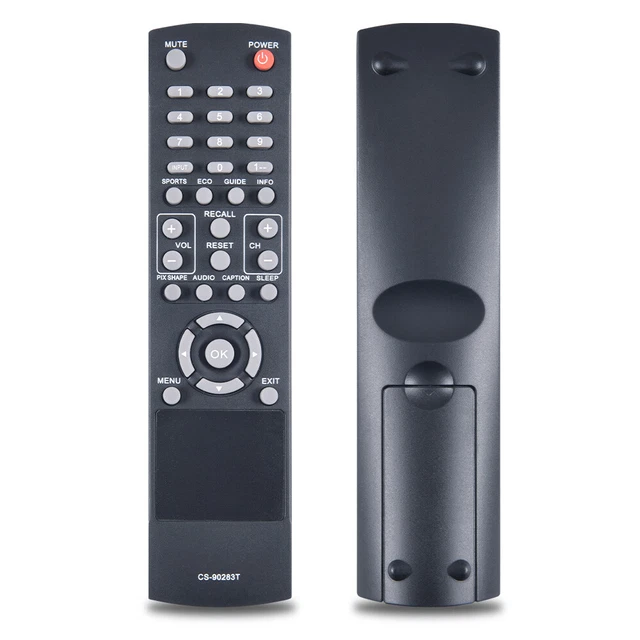 Replacement Remote Control For Sanyo Tv Cs-90283t Compatible CS-90283T ...