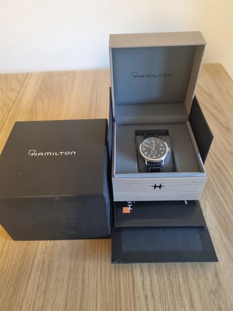 HAMILTON KHAKI H784150 Pilot Pioneer - Black £400.00 - PicClick UK