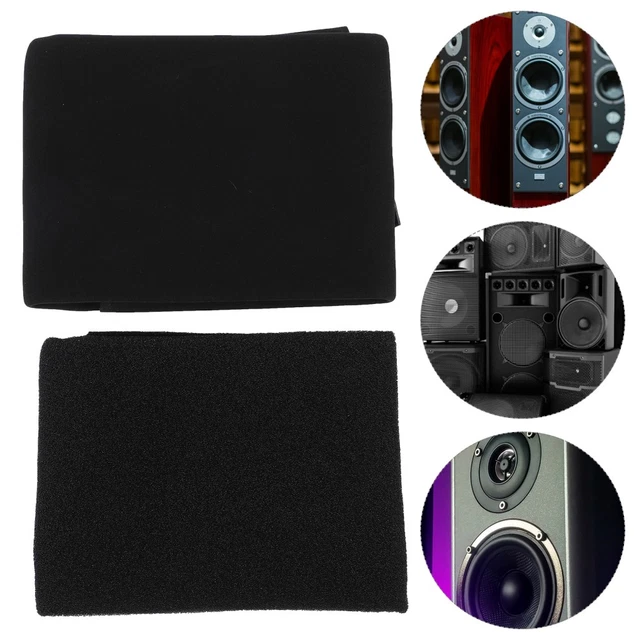 2 SHEETS SPEAKER Dustproof Cotton Acoustic Mesh Fabric Grill Cloth £25. ...