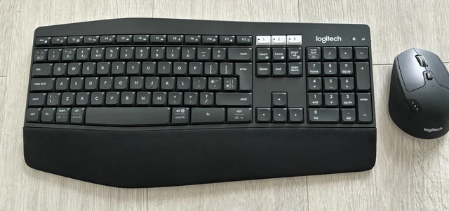 LOGITECH MK850 WIRELESS Keyboard and Mouse Combo Multi-Device Compat ...