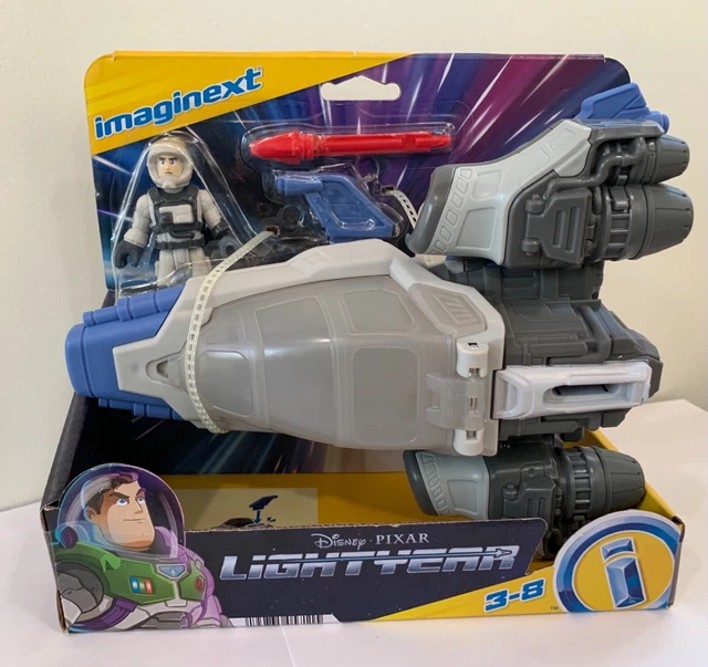 FISHER PRICE IMAGINEXT Disney Pixar Buzz Lightyear Hyperspeed Explorer ...