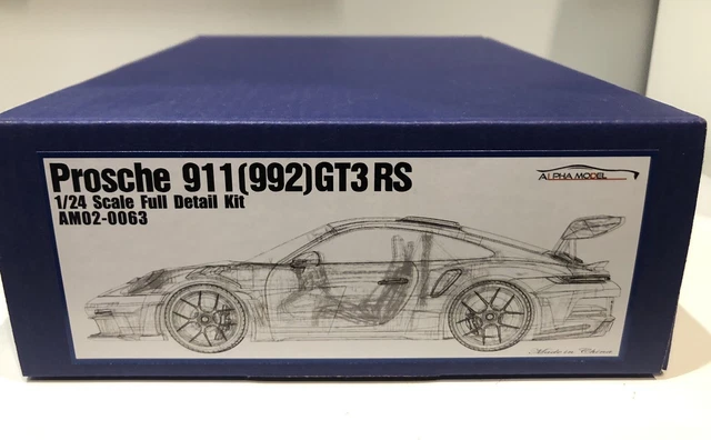 PORSCHE 911 (992) GT3 RS Alpha Model kit resine 1/24 Neuf EUR 180,00 ...