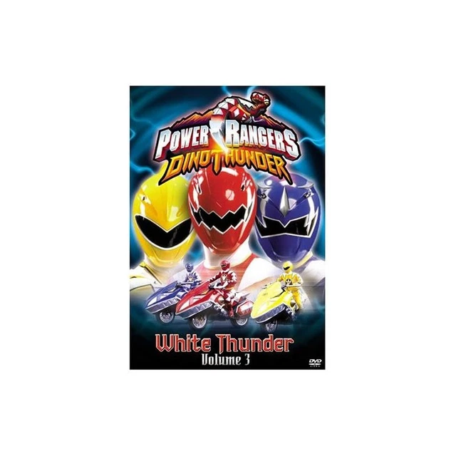 POWER RANGERS DINO Thunder, Vol. 3: White Thunder - DVD - Very Good ...