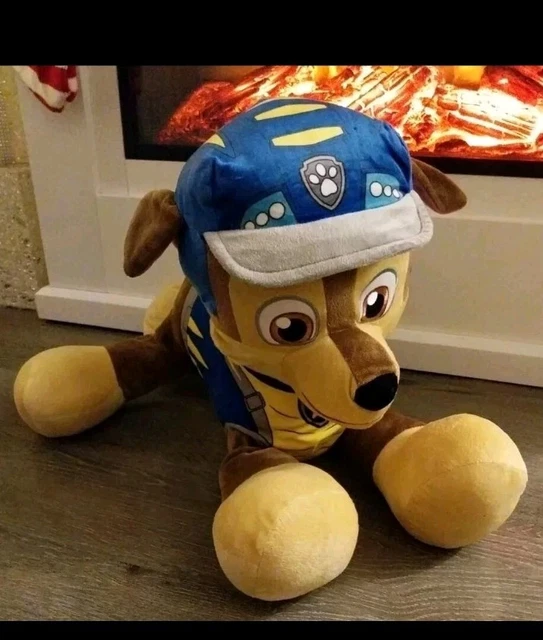 PAW PATROL CHASE Large 25" Long Plush Soft Cuddly Teddy Nickelodeon £11 ...
