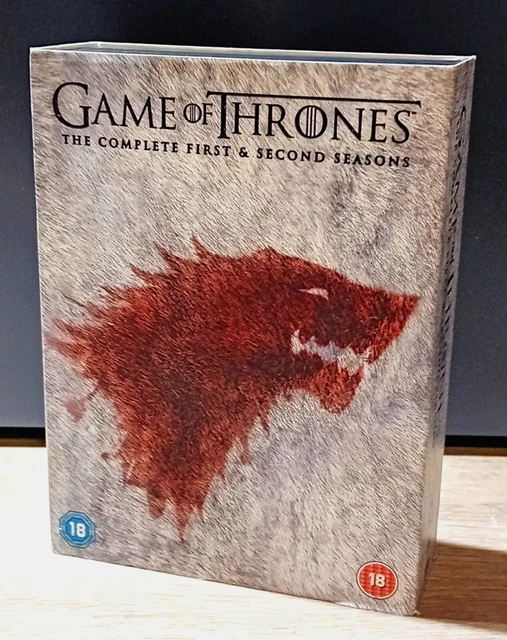 DVD GAME OF Thrones Box Set Complete 1st & 2nd Seasons TV Series Set ...