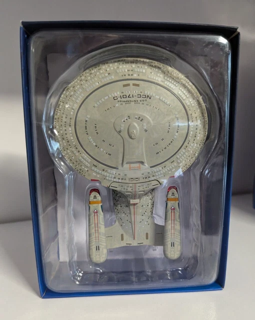 USS ENTERPRISE NCC-1701-D ~No Mag~Eaglemoss Star Trek Starship ...