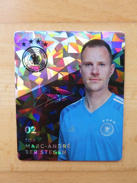 REWE DFB SAMMELKARTE WM 2022 * Glitzer * Nr. 02 Marc-Andre Ter Stegen * Pos. Tor EUR 1,00 ...