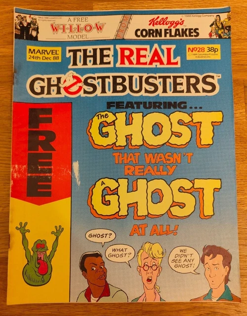COMIC - CLASSIC Marvel UK The Real Ghostbusters No #28 24th December ...
