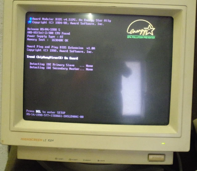 VOBIS HIGHSCREEN LE 1024 ORIGINAL Retro Monitor Röhrenmonitor CRT EUR ...