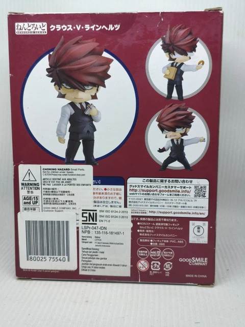 KLAUS V REINHERZ Nendoroid Good Smile Company Good Smile Company caja ...