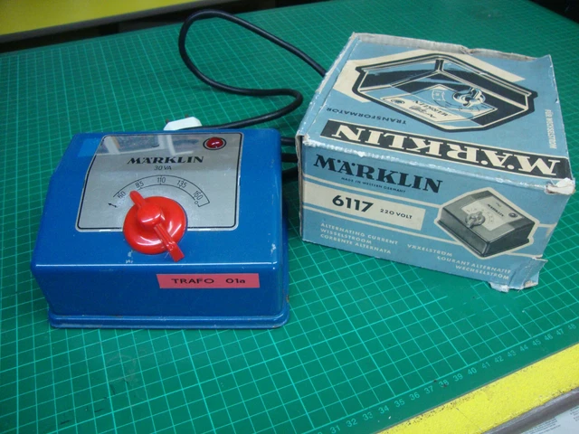 ALIMENTATION RÉSEAUX TRAINS MARKLIN Transformateur 6117 Forte Puissance 30 VA EUR 35,00 ...