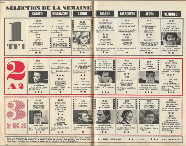 TELE POCHE 1978 N°653 Complet - Cousteau EUR 10,00 - PicClick FR