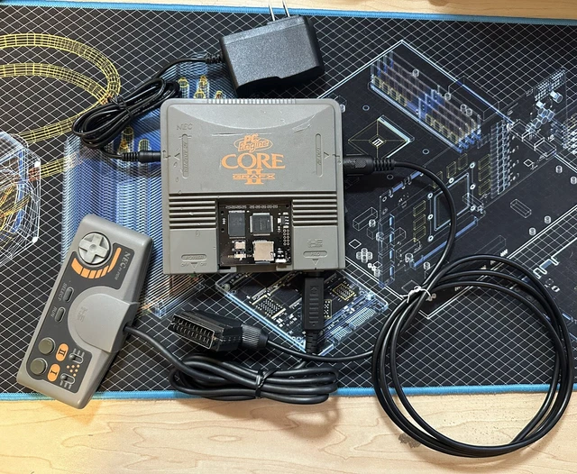 NEC PC ENGINE CoreGrafx II - RGB SCART - TurboGrafx-16 - Tons of Games ...