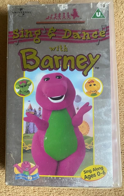SING AND DANCE with Barney VHS tape kids children £11.00 - PicClick UK