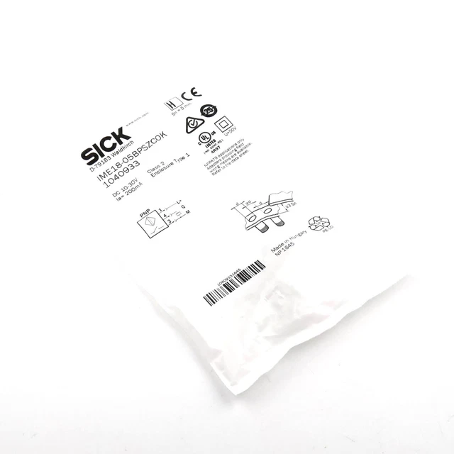 SICK INDUKTIVER NÄHERUNGSSENSOR IME18-05BPSZC0K 1040933 OVP EUR 89,99 ...