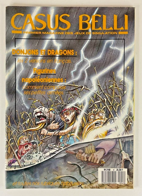 CASUS BELLI V1 - n°41 (avec son jeu) EUR 19,90 - PicClick FR