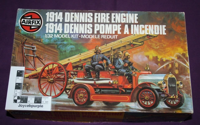 AIRFIX 1914 DENNIS Fire Engine 1/32 scale model kit 06442-8. £42.50 ...