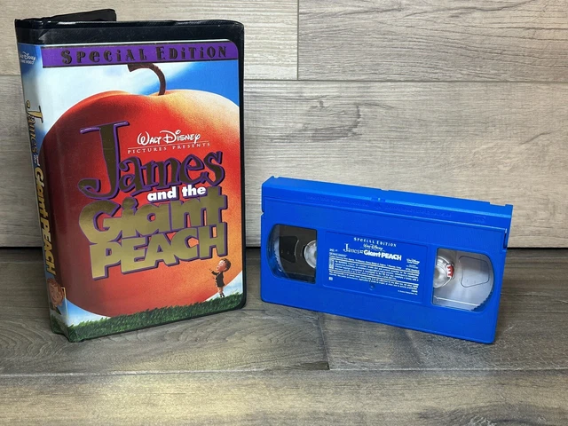 DISNEY, JAMES AND the Giant Peach VHS- 2003 Special Edition. Unique ...